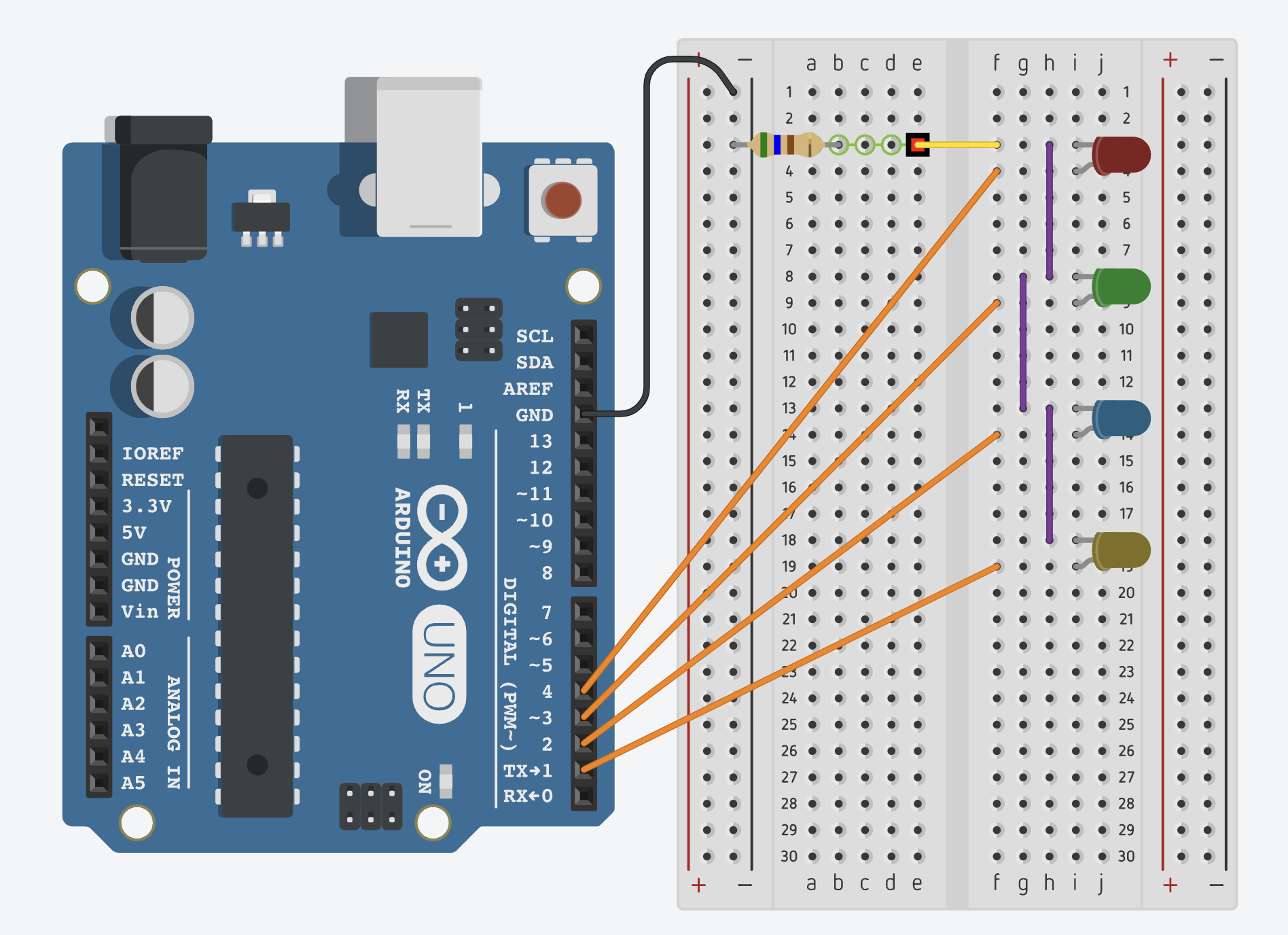 Electronic Die | Electronics with Arduino